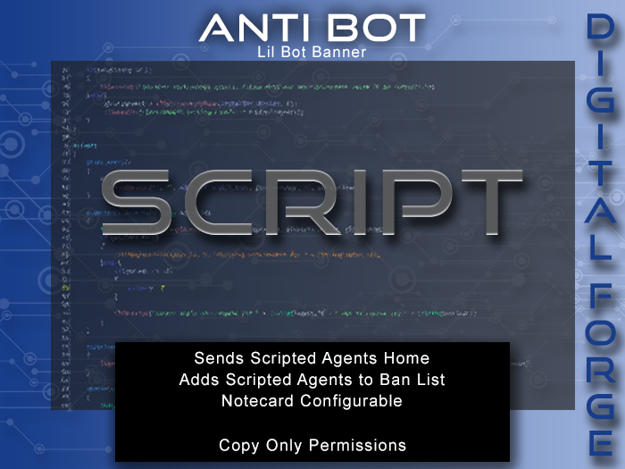 Second Life Marketplace - [DF] Lil Bot Banner